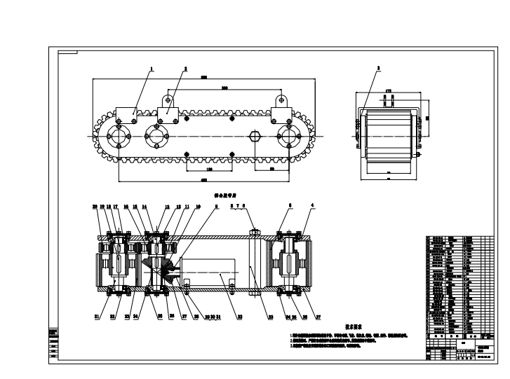 4LBZ-100型水稻收割机传动系统设计三维UG5.0带参+CAD+说明书_UG 4.5_模型图纸下载 – 懒石网