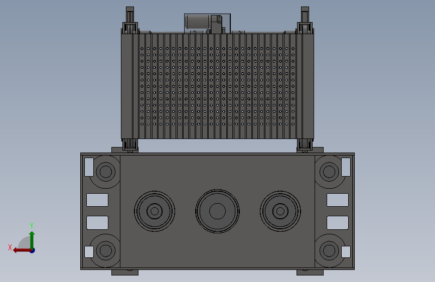 27K-2000B框架式液压机160_SOLIDWORKS 2018_模型图纸下载 – 懒石网
