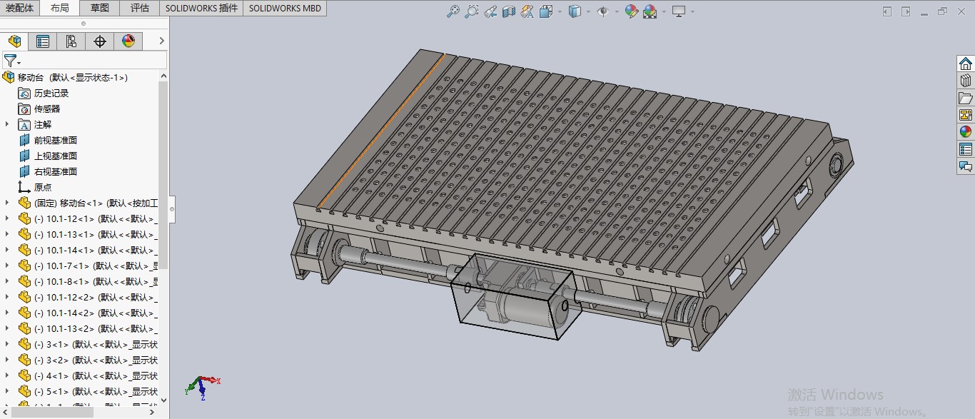 27K-2000B框架式液压机160_SOLIDWORKS 2018_模型图纸下载 – 懒石网