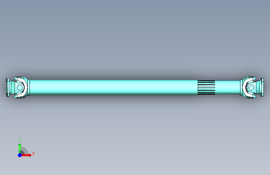 M3705-十字轴万向轴三维SW2016带参_STEP_模型图纸下载 – 懒石网