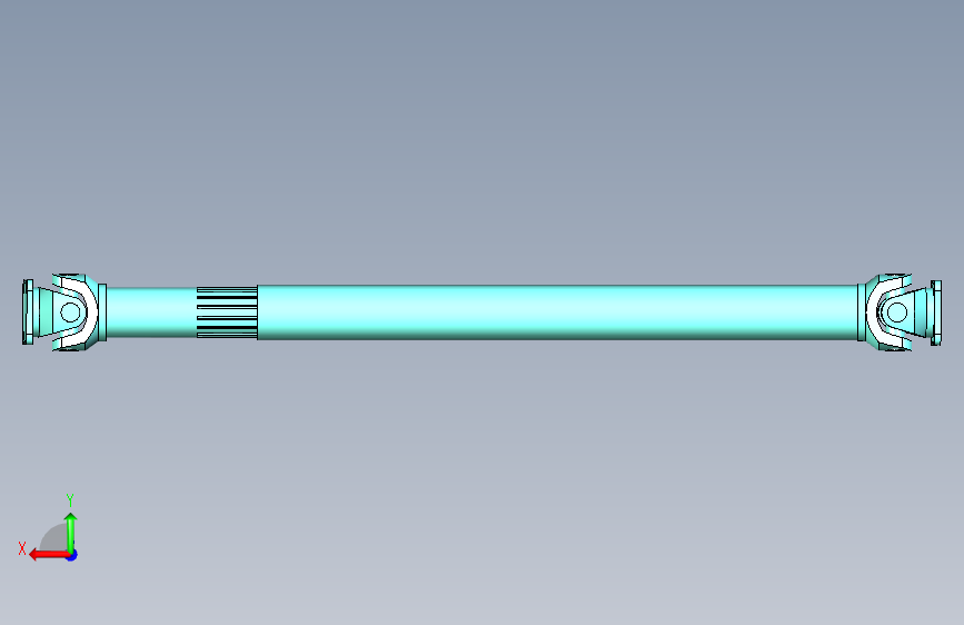 M3705-十字轴万向轴三维SW2016带参_STEP_模型图纸下载 – 懒石网