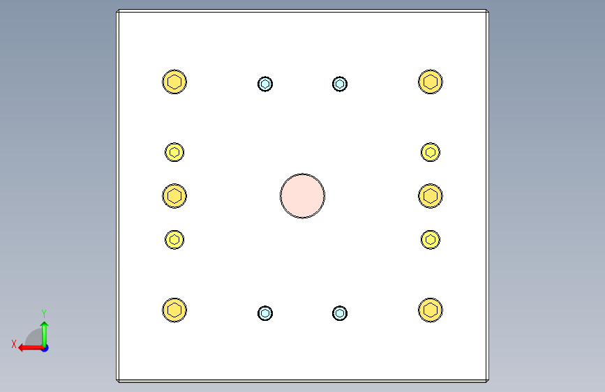 M4432-空调遥控器按键模具设计三维UG7.5无参_STEP_模型图纸下载 – 懒石网