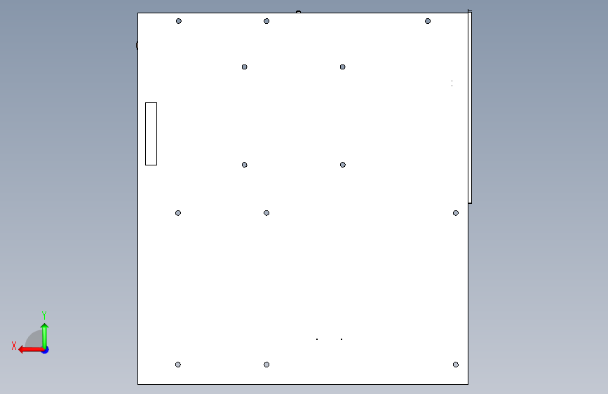 M4758-电脑主板三维SW2016带参_STEP_模型图纸下载 – 懒石网