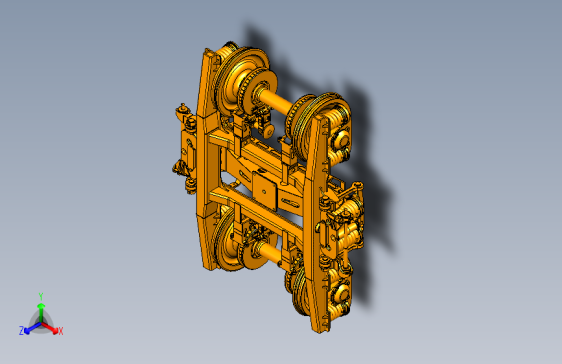 转向架_模型下载 – 懒石网