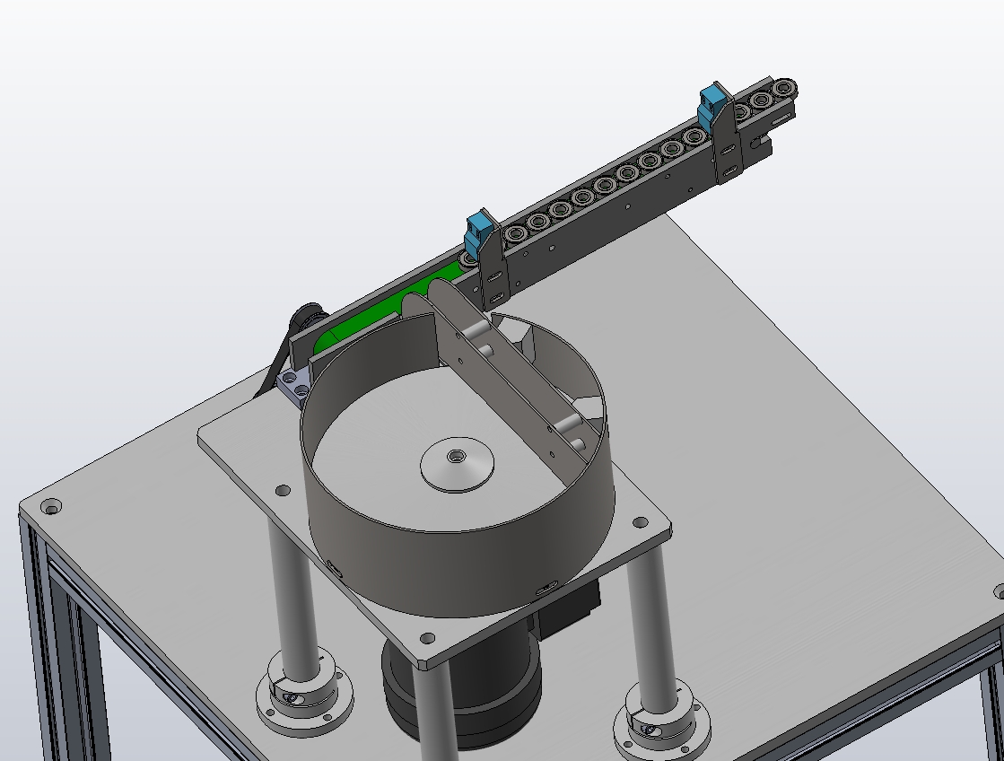M0557-离心转盘上料机构三维SW2018带参_STEP_模型图纸下载 – 懒石网