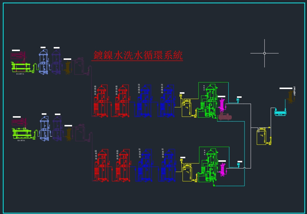 E0328-纯水系统（超滤、反渗透、EDI）工艺图_AutoCAD_模型图纸下载 – 懒石网