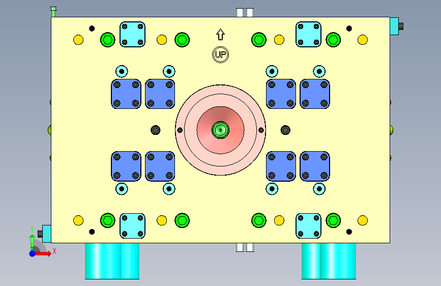 经典汽车灯罩模具分模图3D和2D图==1346715===500_STEP _模型图纸下载 – 懒石网