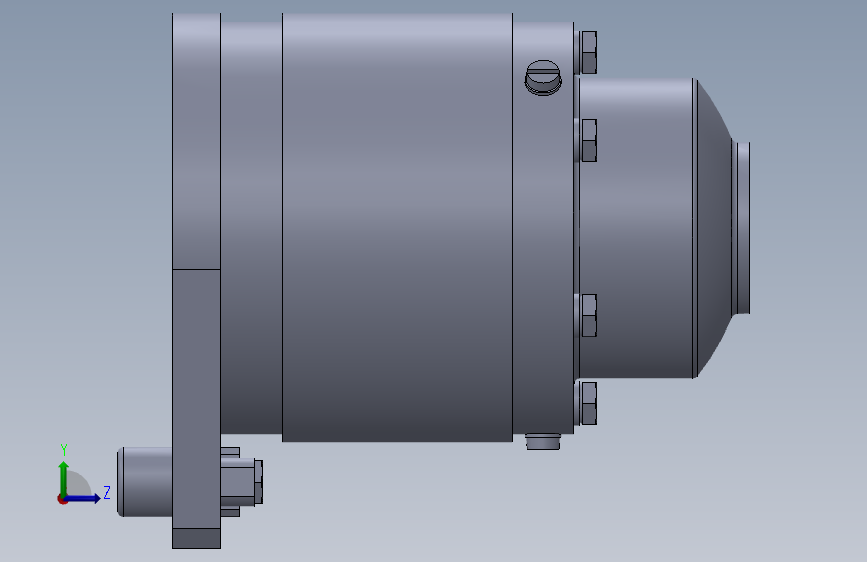 气动制动器7-ramps_backstop_ba_12r-15_SOLIDWORKS 2015_模型图纸下载 – 懒石网