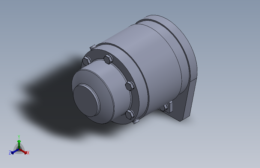 气动制动器7-ramps_backstop_ba_12r-15_SOLIDWORKS 2015_模型图纸下载 – 懒石网