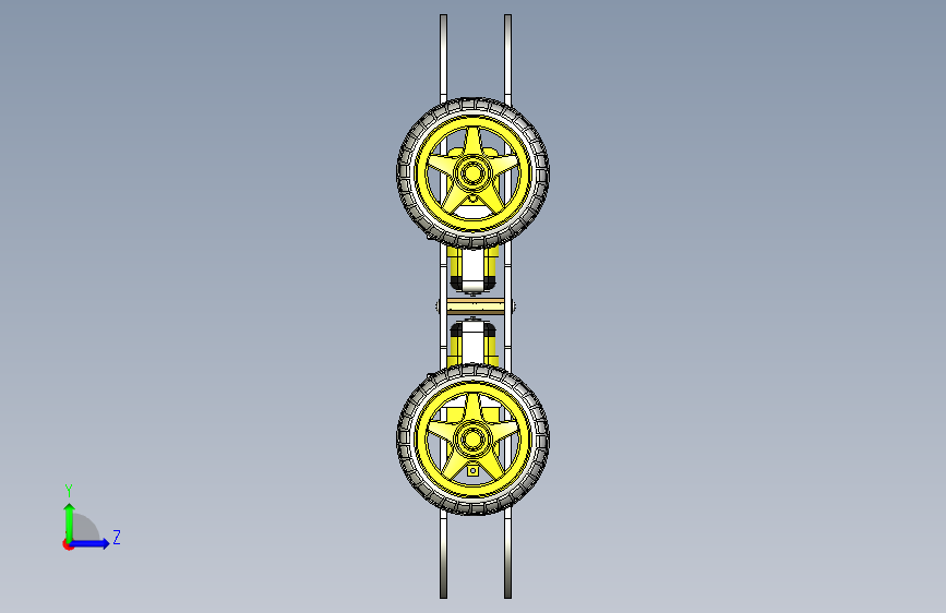 Y7011-仿生机械动物+arduino-4wd-buggy-kit+STP_STEP_模型图纸下载 – 懒石网