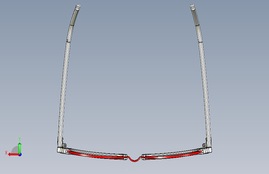 Y6685-眼镜+clubmaster+3DM+IGS+X_T_STEP_模型图纸下载 – 懒石网