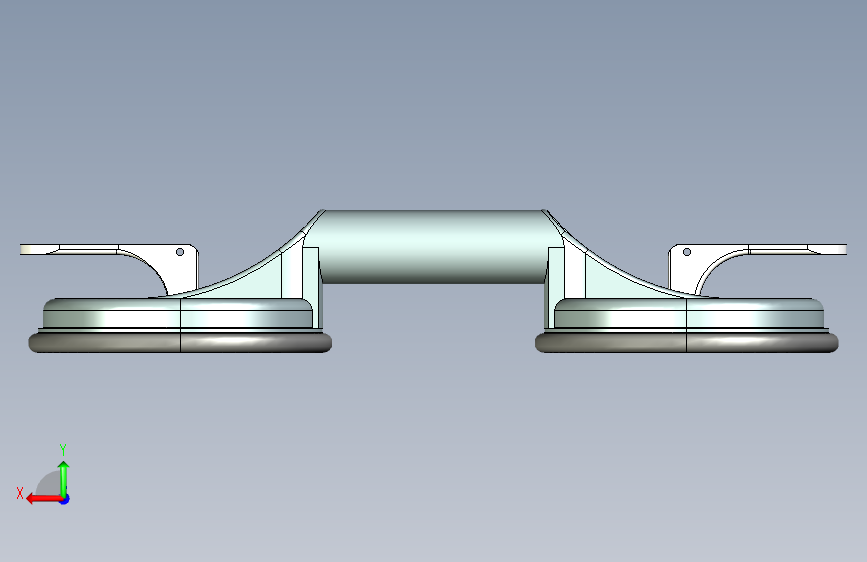 X2408-双吸盘_玻璃吸盘三维UG11.0带参==1187604=30_STEP_模型图纸下载 – 懒石网