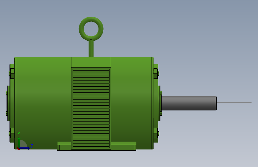Y160-400系列（IP23)三相异步电动机[Y160L-6]_SOLIDWORKS 2019_模型图纸下载 – 懒石网