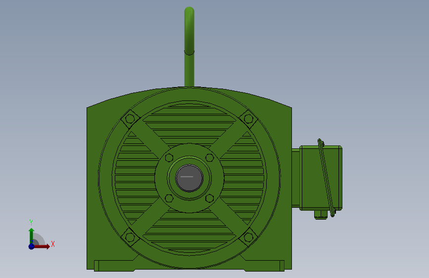 Y160-400系列（IP23)三相异步电动机[Y160L-6]_SOLIDWORKS 2019_模型图纸下载 – 懒石网