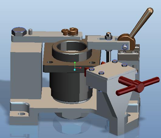 D1237-轴承托脚加工工艺及钻Φ8孔夹具设计三维三维ProE5.0无参+CAD+说明书==1472506=500_SOLIDWORKS ...