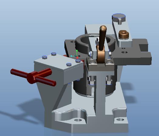 D1237-轴承托脚加工工艺及钻Φ8孔夹具设计三维三维ProE5.0无参+CAD+说明书==1472506=500_SOLIDWORKS ...