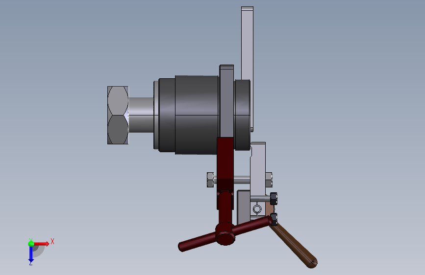 D1237-轴承托脚加工工艺及钻Φ8孔夹具设计三维三维ProE5.0无参+CAD+说明书==1472506=500_SOLIDWORKS ...