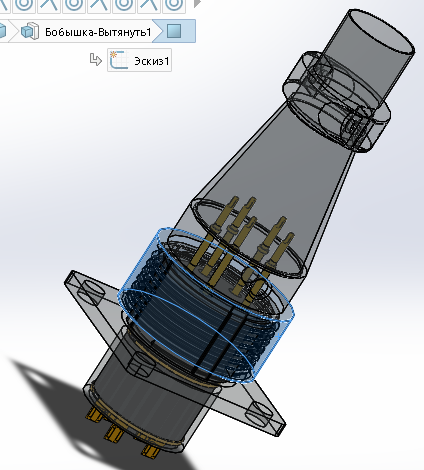 工业连接器 WS16-5P 5 A 1 mm 用于 5 个触点_SOLIDWORKS 2016_模型图纸下载 – 懒石网