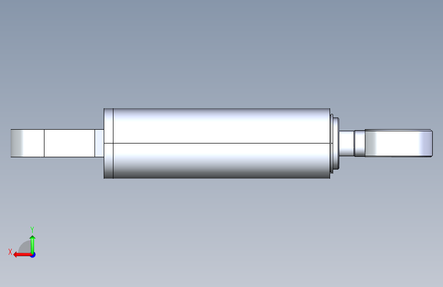 液压缸_STEP _模型图纸下载 – 懒石网