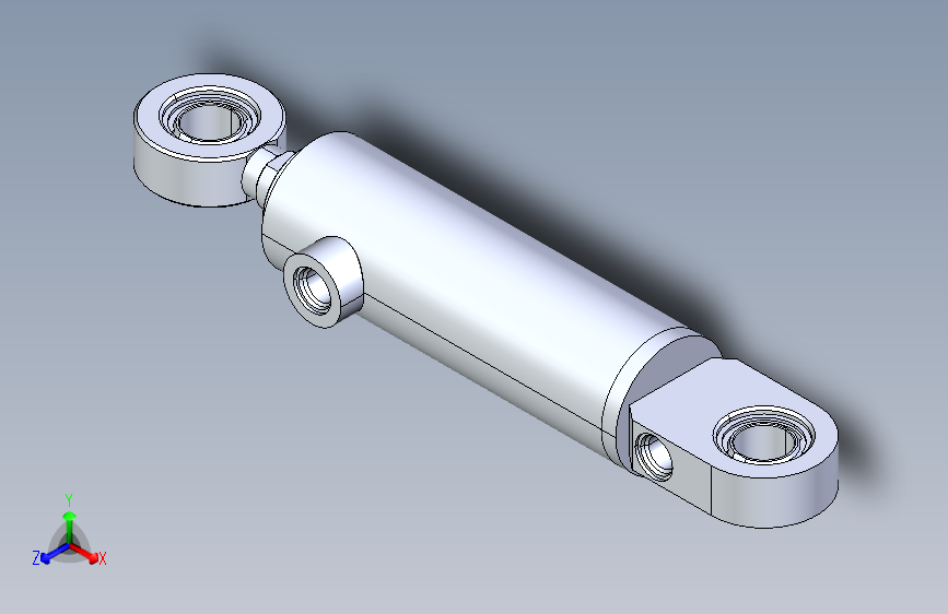 液压缸_STEP _模型图纸下载 – 懒石网