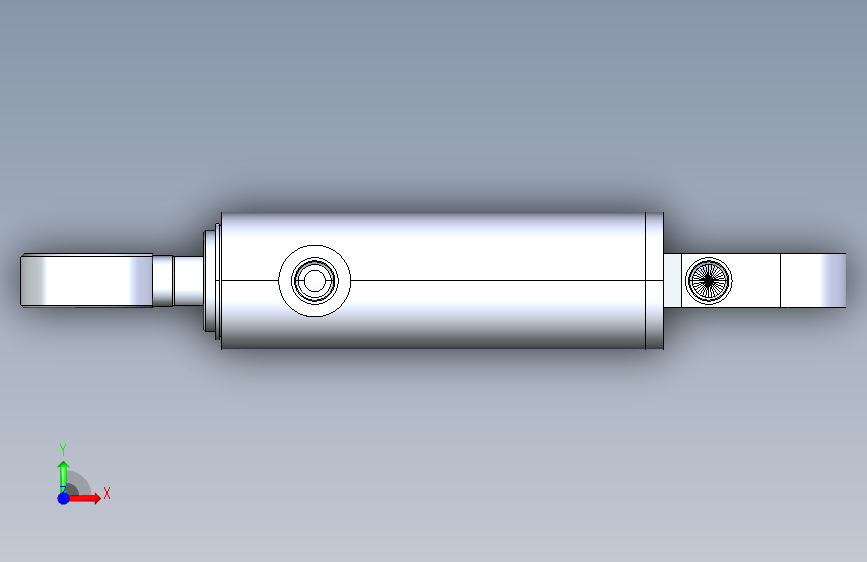 液压缸_STEP _模型图纸下载 – 懒石网
