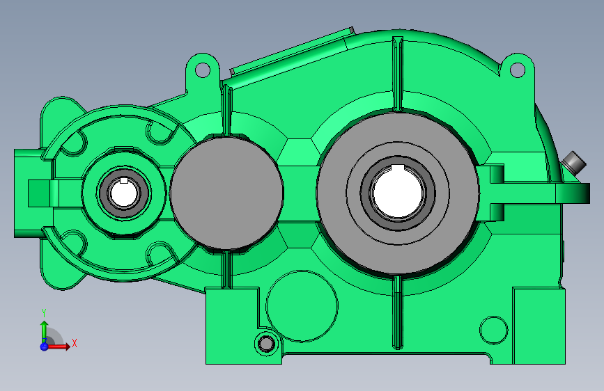 课程设计（通用）的齿轮箱设计模型_SOLIDWORKS 2023_模型图纸下载 – 懒石网