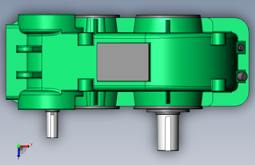 课程设计（通用）的齿轮箱设计模型_SOLIDWORKS 2023_模型图纸下载 – 懒石网