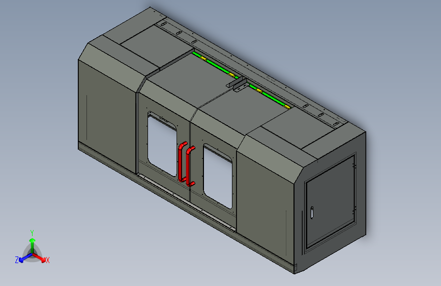 设备钣金机械外壳_SOLIDWORKS _模型图纸下载 – 懒石网