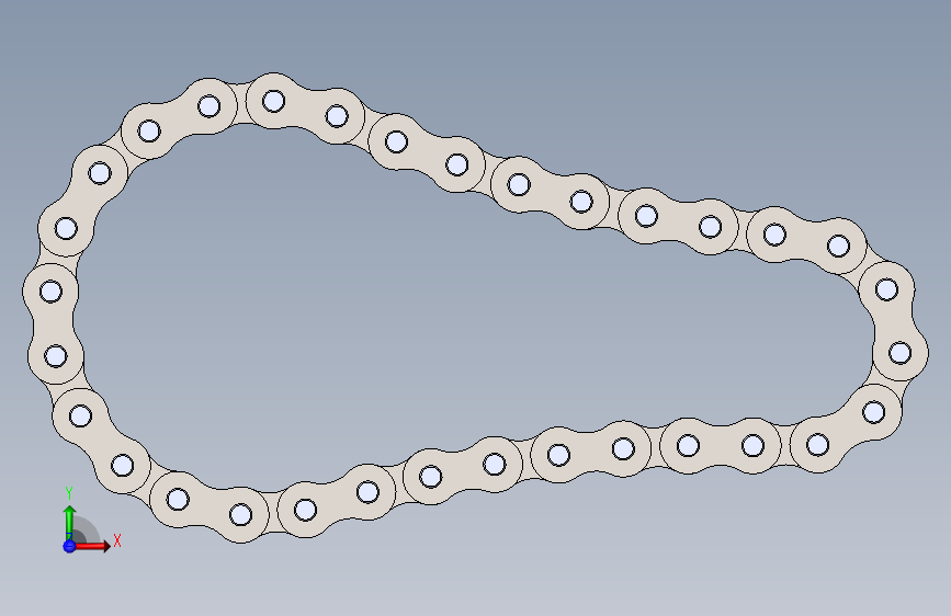 单链式滚子链条06B-SW-Parasolid_SOLIDWORKS 2022_模型图纸下载 – 懒石网