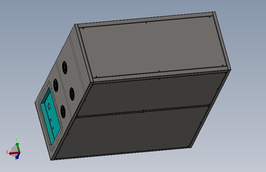 UPS柜--sw（只有总装配图，仅供外形参考）_SOLIDWORKS 2018_模型图纸下载 – 懒石网
