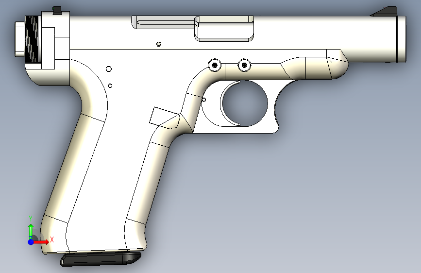 手枪左轮冲锋枪老式狙击步枪设计3D图纸musgres-v1-2 8 STP_STEP_模型图纸下载 – 懒石网