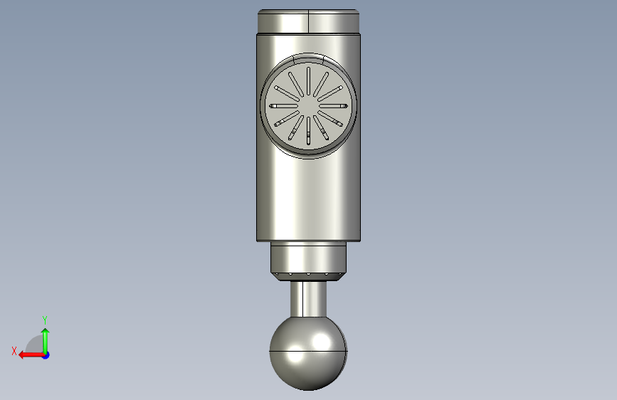 筋膜枪肌肉筋膜枪按摩器3D_Parasolid _模型图纸下载 – 懒石网