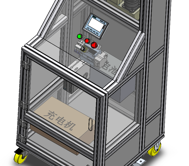 冲击检测设备 sw21_SOLIDWORKS 2021_模型图纸下载 – 懒石网