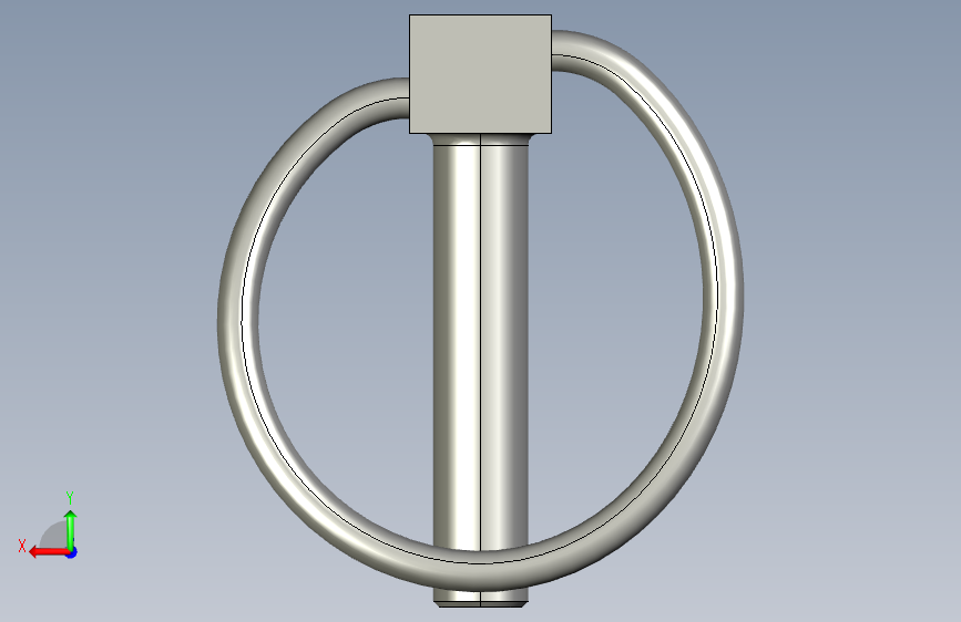 弹簧销linch Pins Din 11023 D8 Step 模型图纸下载 懒石网