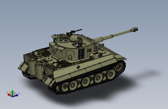 军用器械_SOLIDWORKS_模型下载 – 懒石网