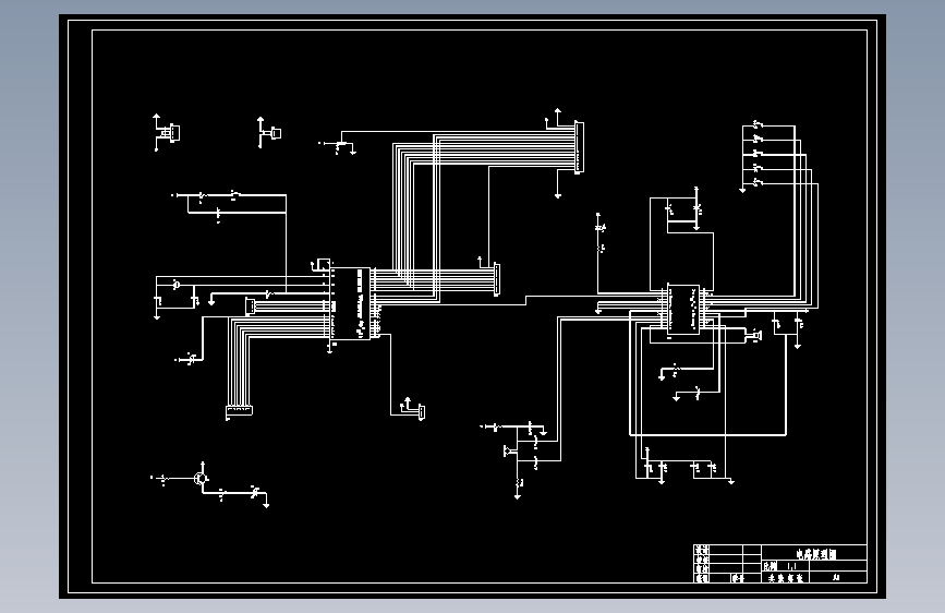 D1937-基于单片机的公交语音自动报站器系统设计+CAD+说明书==377042=250_AutoCAD 2007_模型图纸下载 – 懒石网