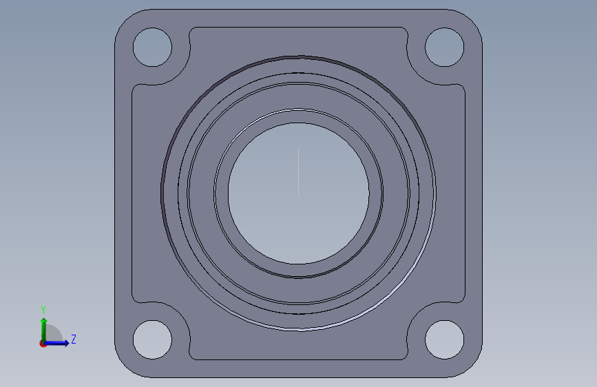 带座轴承UCF216_SOLIDWORKS 2020_模型图纸下载 – 懒石网