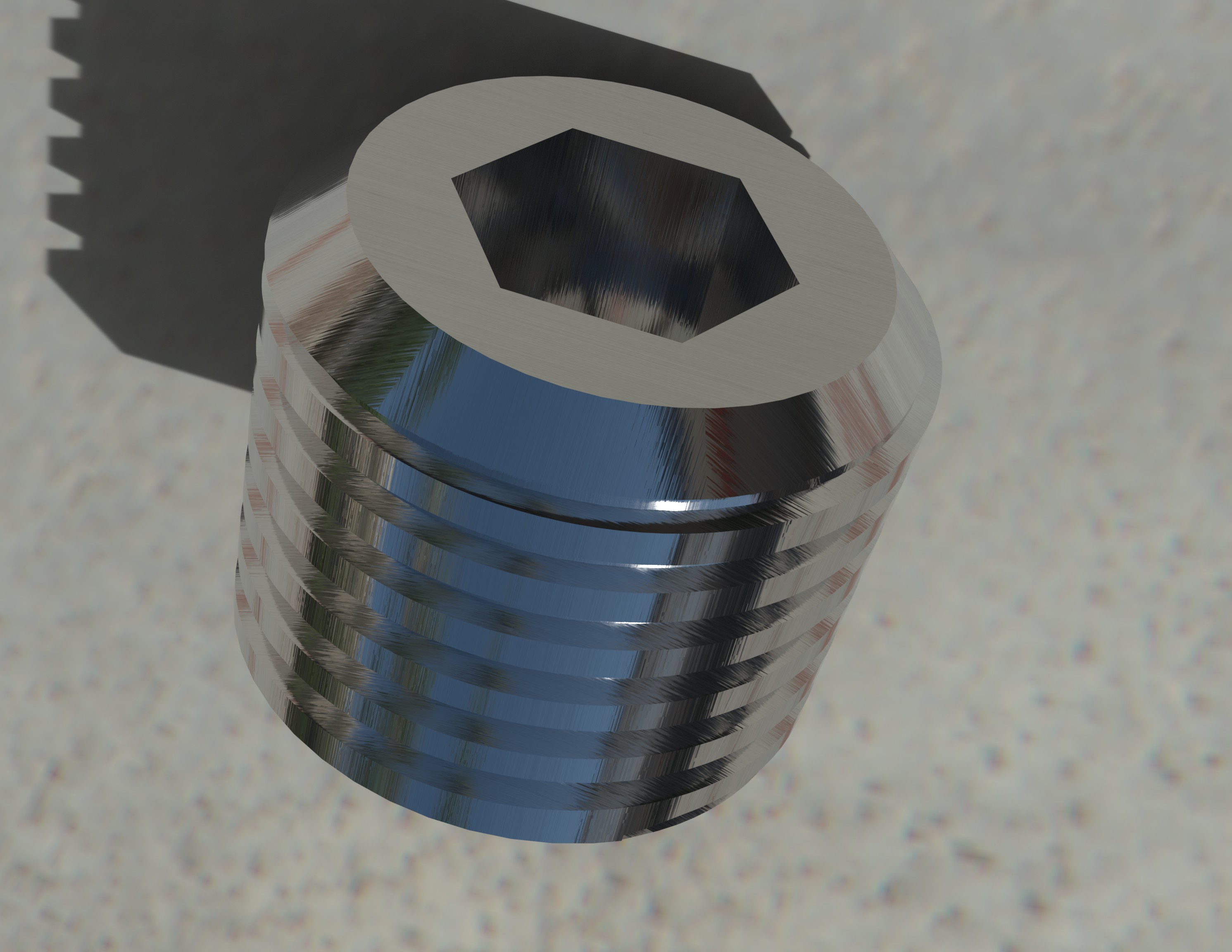 DIN 906：十六进制插座锁螺钉_SOLIDWORKS 2019_模型图纸下载 – 懒石网