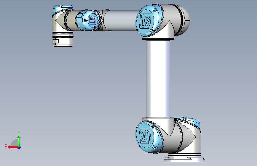 G06149-UR5机械臂_STEP_模型图纸下载 – 懒石网