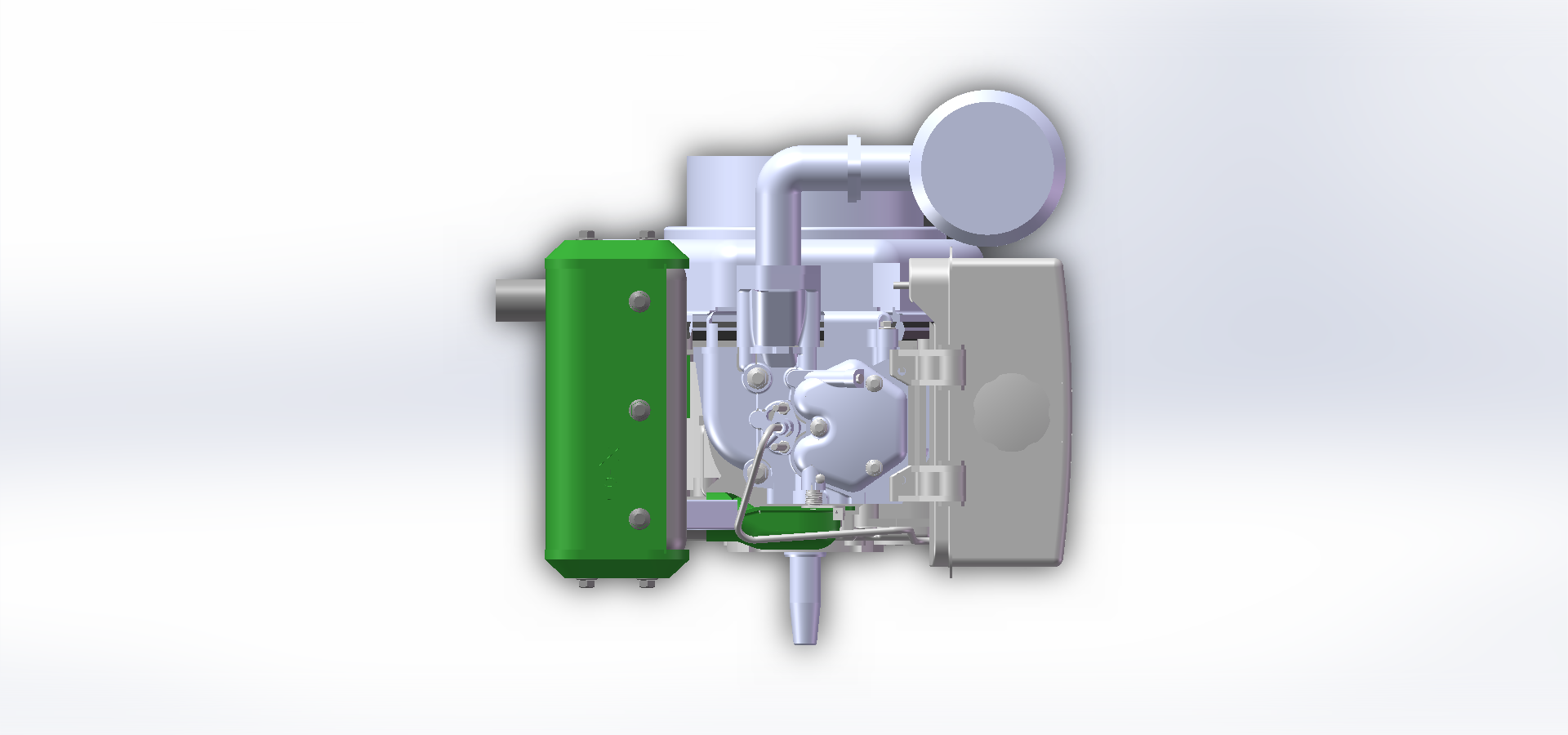 188FA 柴油机_SOLIDWORKS 2020_模型图纸下载 – 懒石网
