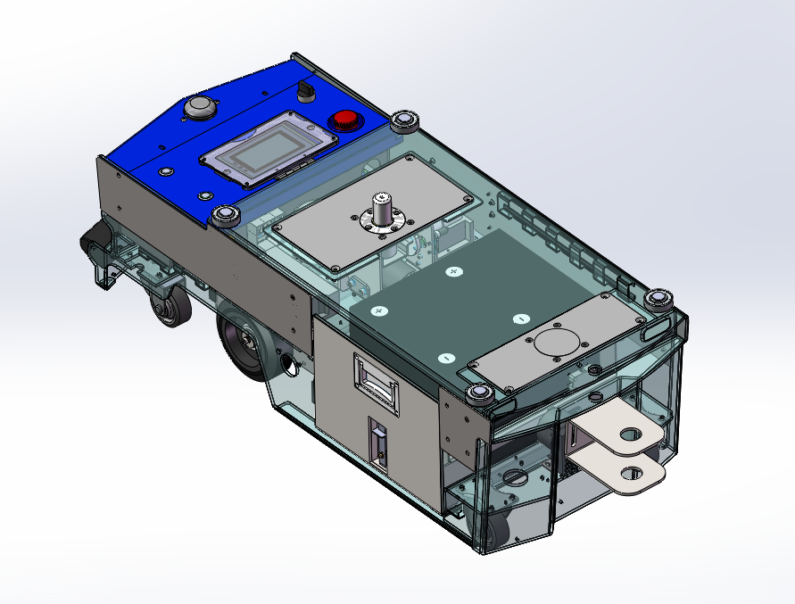 详细AGV小车_SOLIDWORKS 2018_模型图纸免费下载 – 懒石网