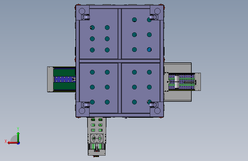 自动矫正叠料装盒机_SOLIDWORKS 2016_模型图纸免费下载 – 懒石网