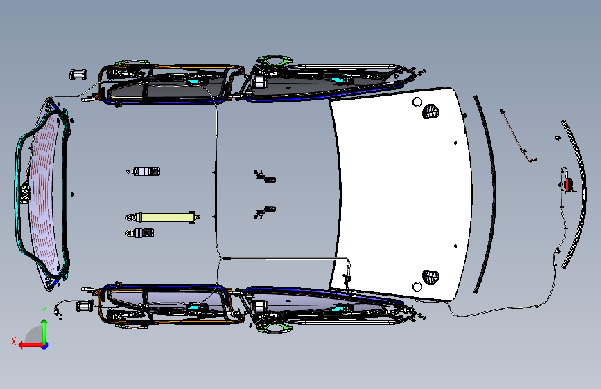 众泰Z100 -车身附件_STEP_模型图纸下载 – 懒石网