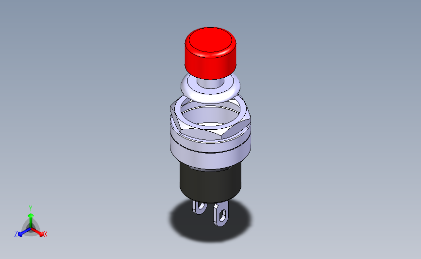 PBS-10B-2按钮开关PBS-10B-2 (3)_UG_模型图纸下载 – 懒石网