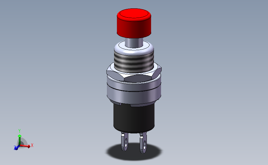 PBS-10B-2按钮开关PBS-10B-2 (4)_SOLIDWORKS 2011_模型图纸下载 – 懒石网