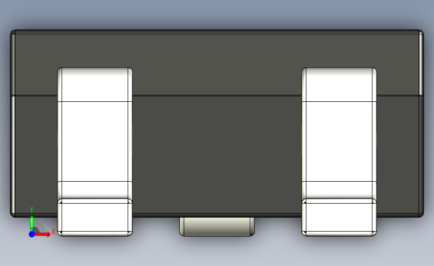 SOT323 (SC70-3) (2)_STEP_模型图纸下载 – 懒石网