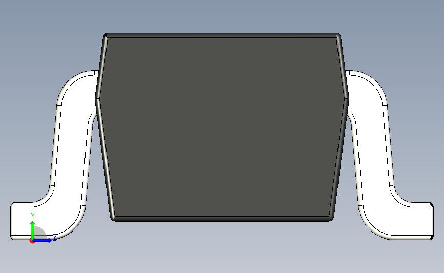 SOT323 (SC70-3)_IGES_模型图纸下载 – 懒石网