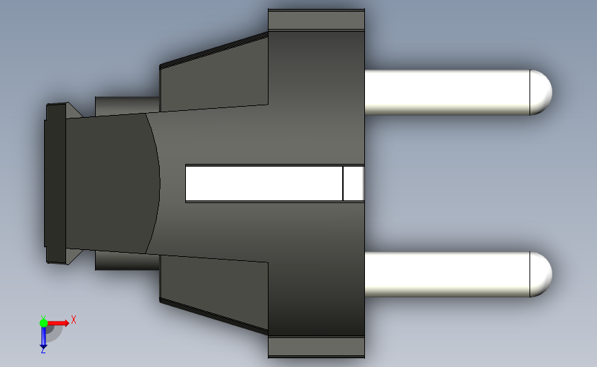 User Library-European Plug_ (2)_STEP_模型图纸下载 – 懒石网