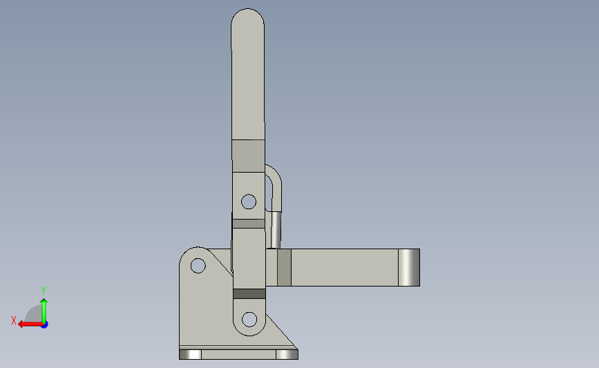 夹钳HS-101a_IGES_模型图纸下载 – 懒石网
