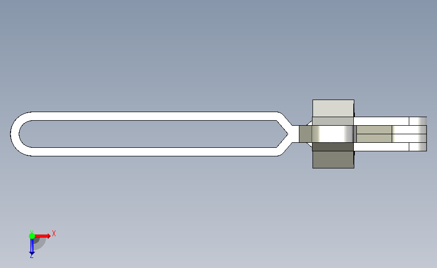 夹钳HS-101EI_IGES_模型图纸下载 – 懒石网